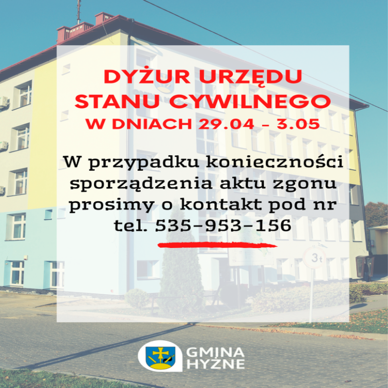 Archiwa: Gmina Hyżne - Strona 5 z 29 - Serwis Internetowy Gminy Hyżne